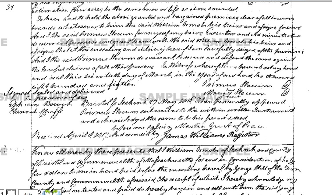 Primus & Mary Slocum’s Afro-Wampanoag Legacies – Eleven Names Project